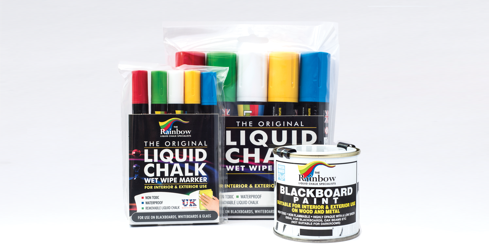 Closed - WIN Rainbow Chalk Liquid Pens - Garden Trade Specialist